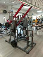 China 2 in 1 Seated Iso-Lateral Chest/Back Plate Loaded Gym Equipment for Steel Construction for sale