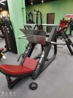 China Leg Press Trainer for Strength Training Gym Fitness 45 Degree Weight Plate Loaded for sale
