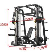 China Gym Equipment Strength Training Leg Press Pull Up Bar Multifunction Commercial Smith Machine for sale