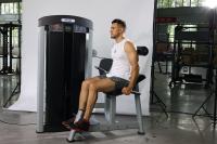 China Direct Seated Back Extension Trainer for Muscle Strength Training Pin Load Selection for sale