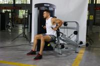 China Home Gym Fitness Medium Loader Triceps Press with Two Layer Electrostatic Coating for sale