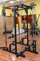 China Weight Bench Rowing Leg Press Multi Function Smith Machine for Luxury Fitness Center for sale