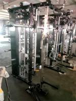 China Home Gym Power Cage Squat Rack with Multi Functional Smith Machine and Weightlifting for sale