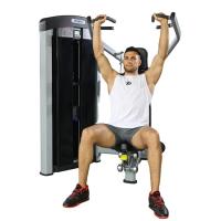 China Medium Loader Commercial Gym Steel Shoulder Press Machine with Pin Load Selection for sale