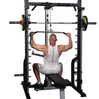 China Fitness Training Multi Functional Station for Shoulder Chest Bench Press and Squat Rack for sale