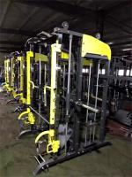 China Home Workout Training Equipment Power Cage Squat Rack with Multifunction Smith Machine for sale