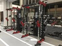 China Sports Workout Home Gym Equipment Power Squat Rack Shoulder Chest Leg Press Smith Machine Multi Functional for sale