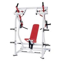 China Steel Q235 Commercial Gym Equipment Plate Loaded Back Extension Lateral Shoulder Press for sale