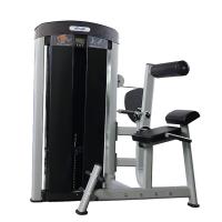 China Commercial Gym Equipment Pin Loaded Abdominal Trainer with Adjustable Back Extension for sale