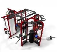 China Eight-Door Comprehensive Trainer for Glute Machine Fitness Equipment Gym Exercise for sale