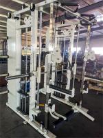 China 2200*1500*2200 Home Gym Multi Station Power Cage Squat Rack Weightlifting Smith Machine for sale