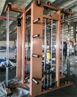 China 2200*1500*2200 Home Gym Multi Station Power Cage Squat Rack Weightlifting Smith Machine for sale