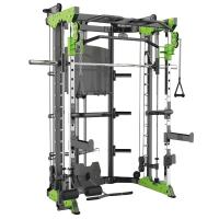 China 1730*2010*2230mm Gym Equipment Commercial Multi Trainer Squatting Rack Smith Machine Power Rack for sale