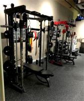 China 1730*2010*2230mm Gym Equipment Commercial Multi Trainer Squatting Rack Smith Machine Power Rack for sale