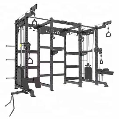 China Multi-Function Gym Equipment for Strength Training Adjustable Smith and Squat Rack for sale
