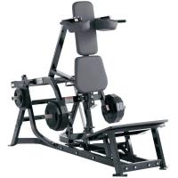 China V-Squat Glutes Quadriceps Multifunction Leg Press Hack Squat Machine with Medium Loader for sale