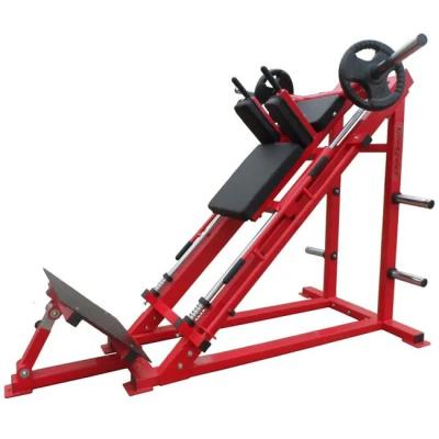 China Gym Workout Medium Loader Plate Loaded 45 Degree Squat Lift Machine for Glutes and Quads for sale