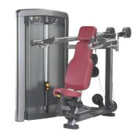 China Pin Load Selection Medium Loader Gym Shoulder Press Machine for Commercial Custom Logo for sale