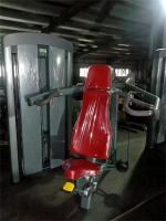 China Pin Load Selection Medium Loader Gym Shoulder Press Machine for Commercial Custom Logo for sale