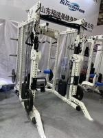 China Commercial Fitness Equipment Power Rack Multi Functional Smith Machine for Home Gym for sale