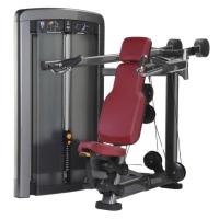 China Commercial Gym Medium Loader Plate Loaded Shoulder Press Machine with Pin Load Selection for sale
