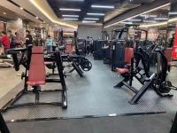 China Commercial Gym Medium Loader Plate Loaded Shoulder Press Machine with Pin Load Selection for sale