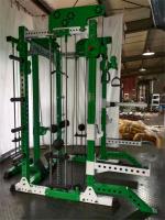 China Bodybuilding Fitness Gym Equipment Leg Press Squat Rack Power Cage All in One Multi Function Smith Machine for sale
