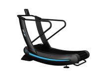 China 2000*900*1530mm Width 42-44CM Curved Manual Treadmill for Noiseless Self-Generation for sale