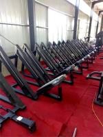 China Plate Loaded Hack Squat Machine for Leg Muscle Training Fitness Strength Equipment for sale