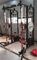 China TIG Welding Multi Function Gym Cables Smith Machine in Rectangular Tube Steel Q235 for sale