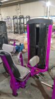 China 80 Kg Weight Stack Commercial Hip Abduction Adduction Machine for Muscle Development for sale