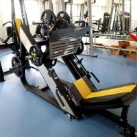 China Minimum Customization Medium Loader Steel Plate Loaded Leg Press Machine for Gym Equipment for sale