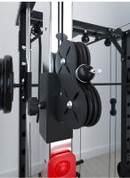 China Large Loader Sport Fitness Equipment Chest Fly Rowing Squat Rack Multi-Functional Gym for sale