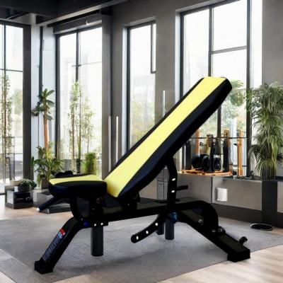 China Indoor Gym Equipment Commercial Adjustable Weight Bench Press with Metal Material for sale