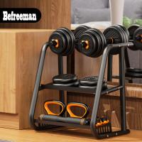 China Body Building Fitness Foldable 2 Tier Dumbbell Rack Kettlebell Rack for Gym Equipment for sale