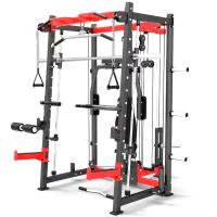 China Functional Trainer Comprehensive Training Cable Crossover Multifunction Smith Machine for sale