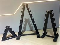 China Multi-functional A-type Dumbbell Rack for Home Gym Equipment and Sports Accessories for sale