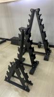 China Multi-functional A-type Dumbbell Rack for Home Gym Equipment and Sports Accessories for sale