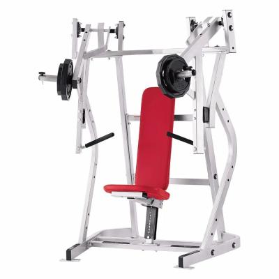 China Fitness Exercise Body Plate Loaded Adjustable Lateral Bench Press Iso Lateral Chest Press for sale