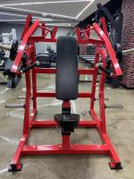 China Fitness Exercise Body Plate Loaded Adjustable Lateral Bench Press Iso Lateral Chest Press for sale