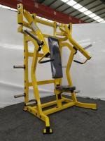 China Fitness Exercise Body Plate Loaded Adjustable Lateral Bench Press Iso Lateral Chest Press for sale