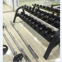 China Home Gym Fitness Equipment Dumbbell Storage Rack with Optional Selectable Frame Color for sale