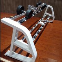 China Home Gym Fitness Equipment Dumbbell Storage Rack with Optional Selectable Frame Color for sale