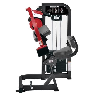 China Upgrade Your Gym with Our Pin Loaded Tricep Extension Arms Shoulders Workout Machine for sale