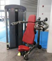 China Gym Strength Equipment Pin Loaded Seated Shoulder Press Machine with Steel Tube Q235 for sale