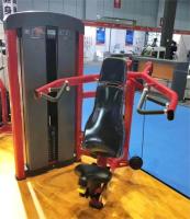 China Gym Strength Equipment Pin Loaded Seated Shoulder Press Machine with Steel Tube Q235 for sale