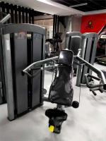 China Gym Strength Equipment Pin Loaded Seated Shoulder Press Machine with Steel Tube Q235 for sale