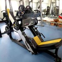 China Indoor Gym Equipment 45 Degree Leg Press Plate Loaded Machine for Strength Training for sale