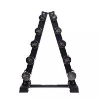 China Many Layers Storage Holder Portable Dumbbell Rack Fitness Tower Stand for Commercial for sale