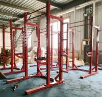 China Steel Tube Q235 Smith Power Rack for Strength Training in Commercial Fitness Equipment for sale